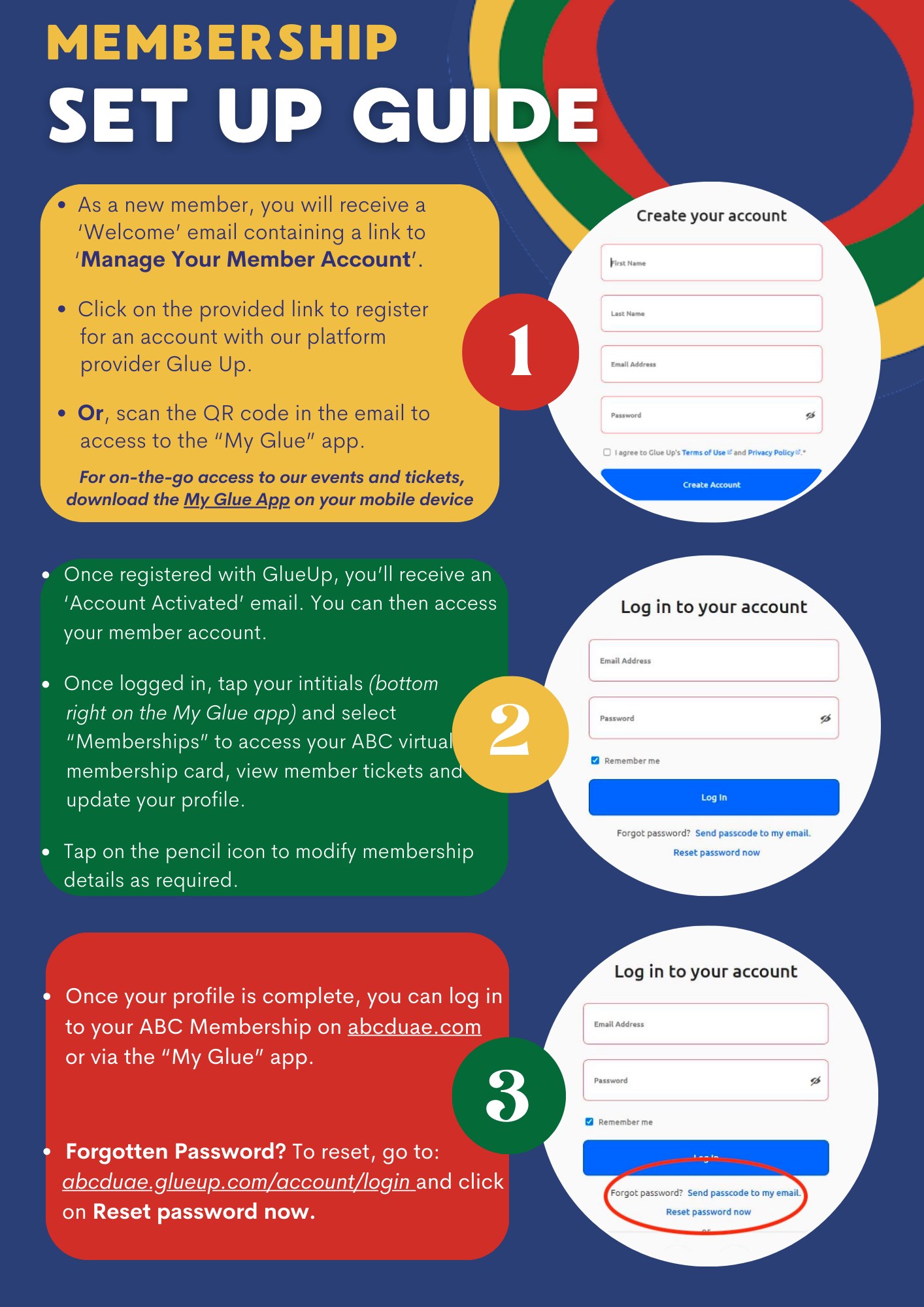 Membership Set Up Guide | Australian Business Council Dubai